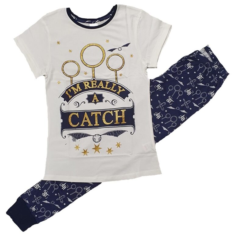 Women's Harry Potter Pyjamas Set, Ladies Harry Potter Nightwear Size 8 ...