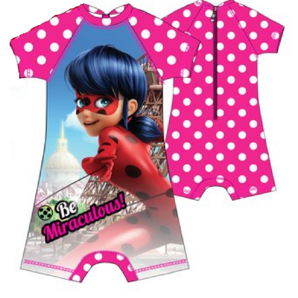Miraculous Ladybug Swim Suit Girls Ladybug Swim Wears Age 4-8 Years ...