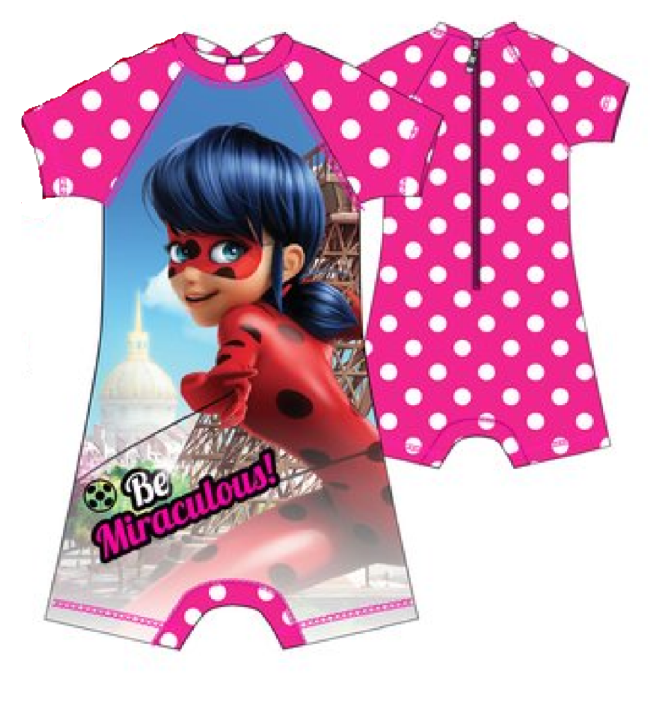 Miraculous Ladybug Swim Suit Girls Ladybug Swim Wears Age 4-8 Years ...