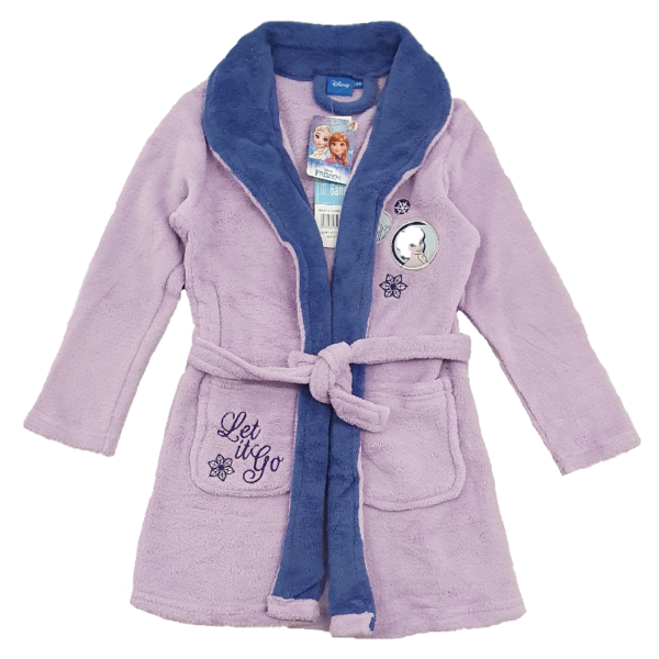 Frozen Dressing Gown Girls Disney Frozen Robe Age 4-8 Years - Online ...