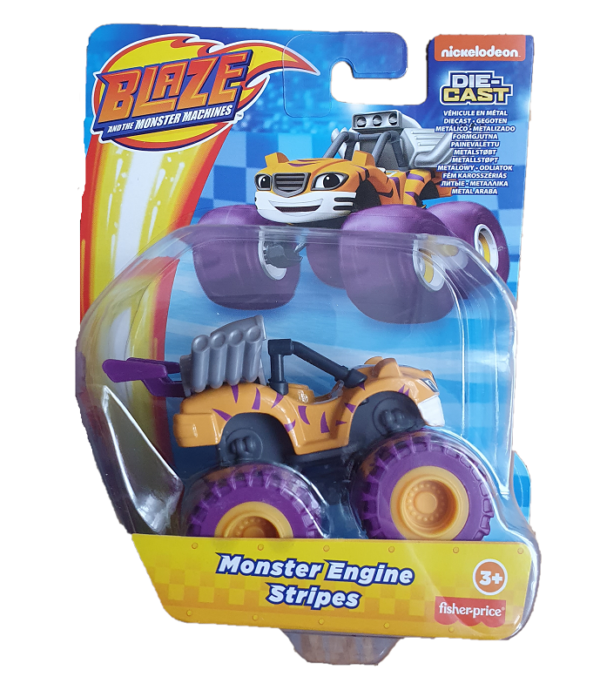Monster Engine Stripes-Blaze And The Monster Machine Die Cast Truck ...