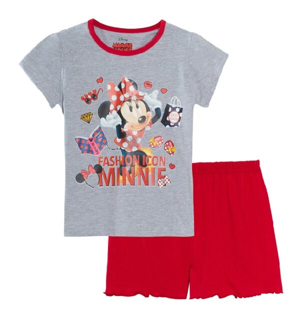 Minnie Mouse Pyjamas Girls Disney Minnie Mouse Short Cotton Pyjamas Age ...