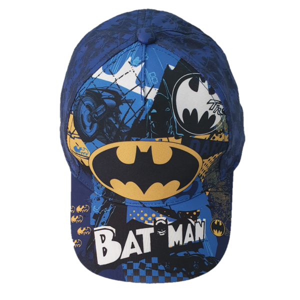 Batman Cap Boys Batman Baseball Cap Age 3-8 Years - Online Character Shop