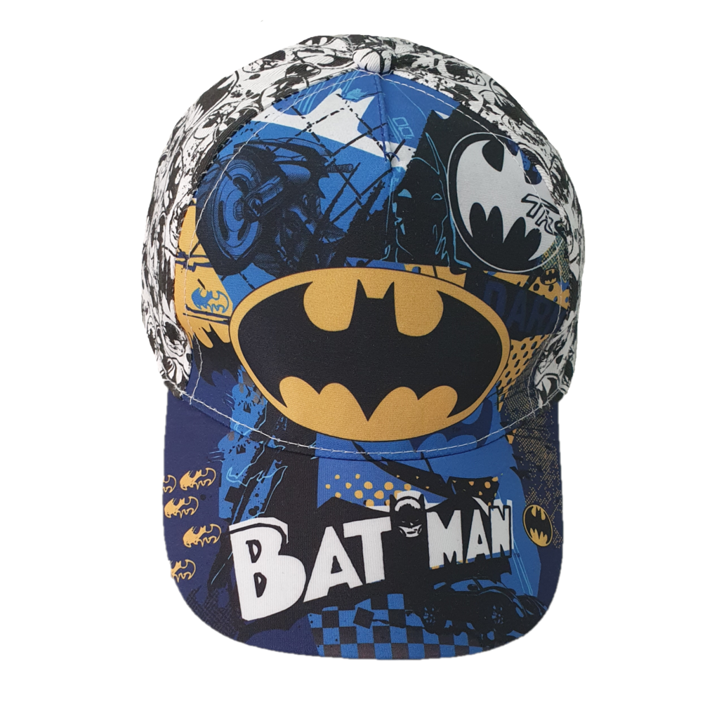 Batman Cap Boys Batman Baseball Cap Age 3-8 Years - Online Character Shop