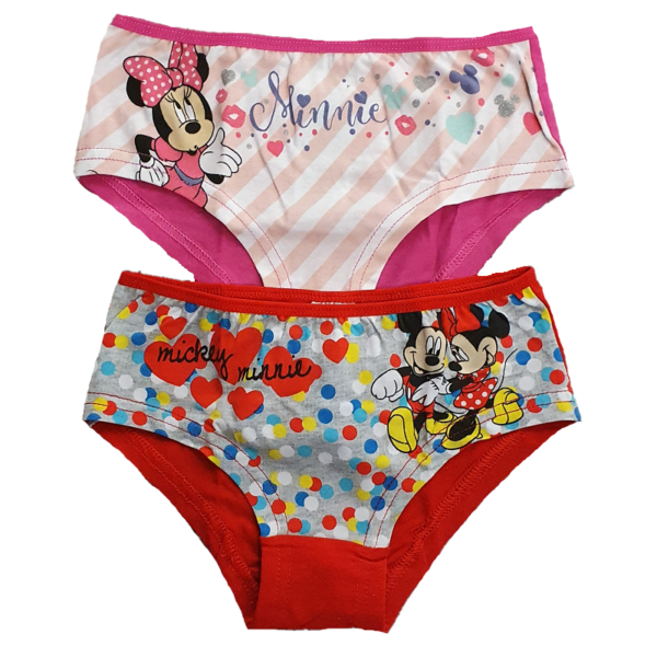 Minnie Mouse Briefs Girls Disney Minnie Mouse Shorties Underwear Brief ...