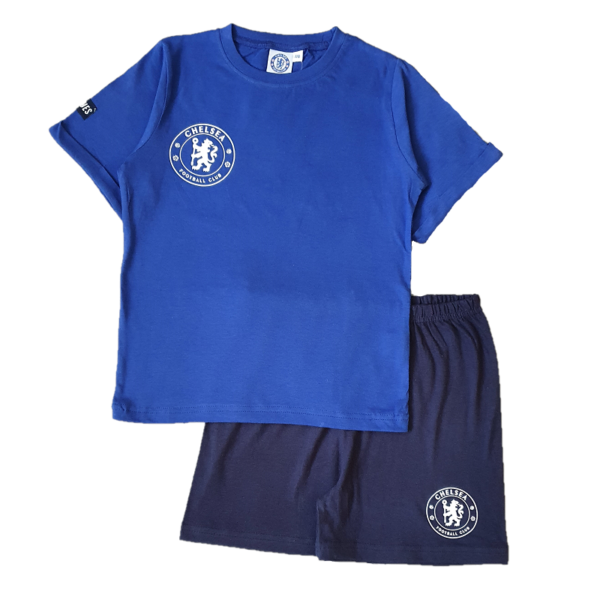 Chelsea Pyjamas Boys & Girls Chelsea Short Pyjamas Cotton Age 3-12 ...