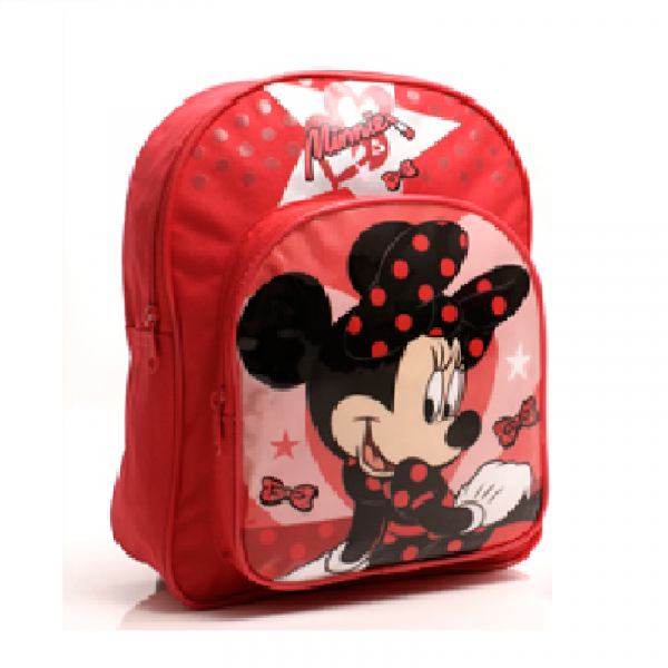 Minnie Mouse Backpack Girls Disney Minnie Mouse School Bag Red Size 31 ...