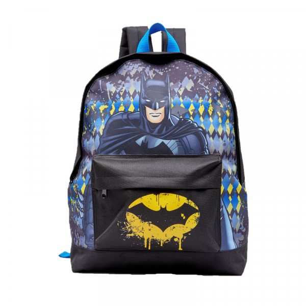Batman Backpack Kids Batman Belfast Backpack Size 39 x 28 x 12 cm Black ...