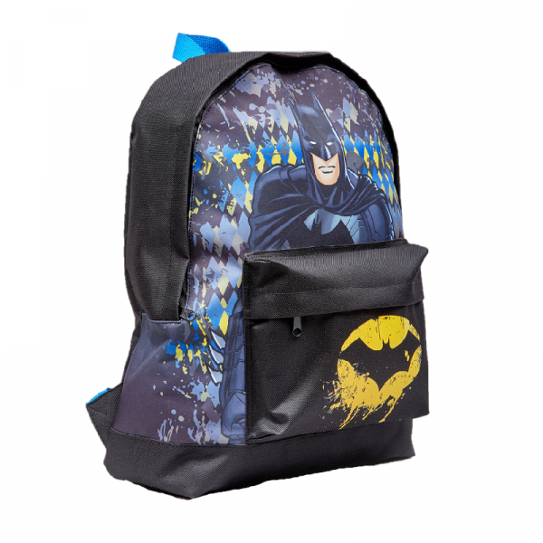 Batman Backpack Kids Batman Belfast Backpack Size 39 x 28 x 12 cm Black ...