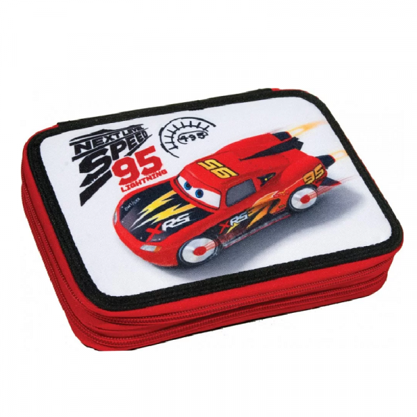 Cars Pencil Case Kids Disney Cars Filled Pencil Case 2 Layered Filled ...