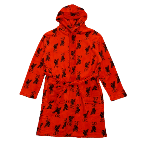 Liverpool Dressing Gown Men's Official Licence Liverpool Dressing Robe ...