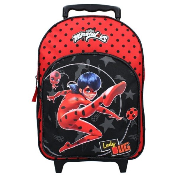 Miraculous Ladybug Trolley Backpack Girls Miraculous Ladybug Trolley ...