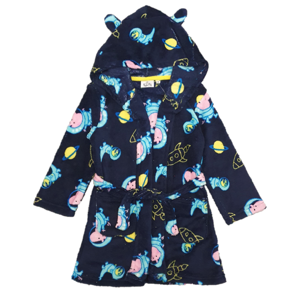 George Pig Dressing Gown Boys Peppa Pig George Bathrobe Age 3-6 Years ...