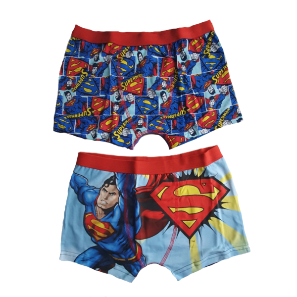 Superman Trunks Boys Superman Boxer Shorts 2 In A Pack - Online ...