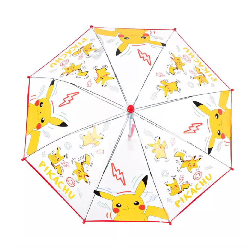 Pokemon Umbrella Thunder Kids Transparent Pokemon Umbrella - Online ...