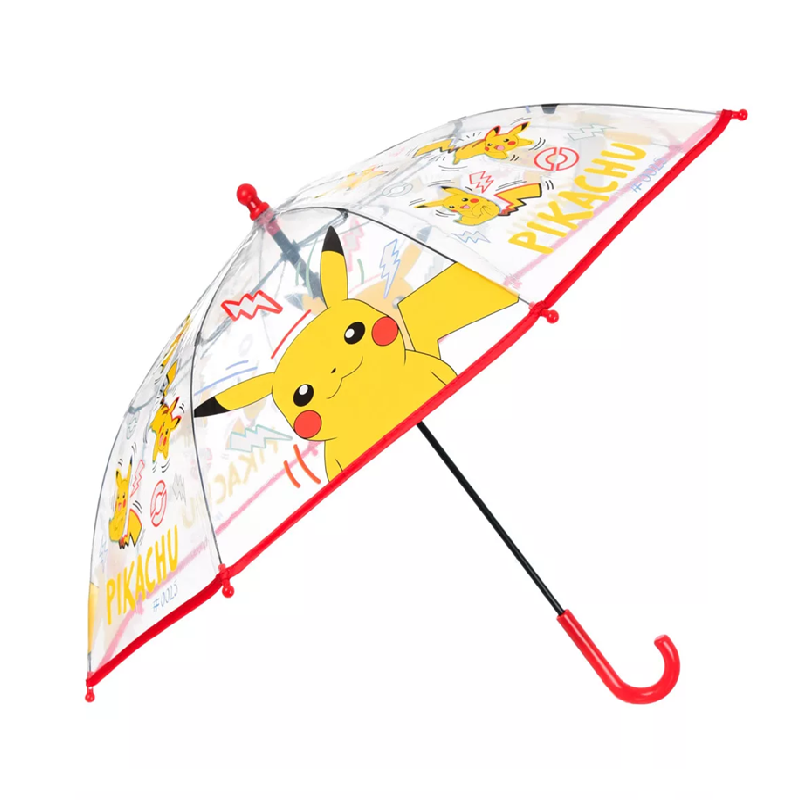 Pokemon Umbrella Thunder Kids Transparent Pokemon Umbrella - Online ...